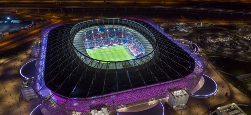 The Stadiums in Qatar's Football World Cup - Bahwan Metal & Glass ...